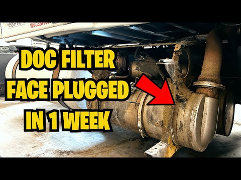 DOC (Diesel Oxidation Catalyst) Face Plugged Up After 1 Week, These Can be the Cause!