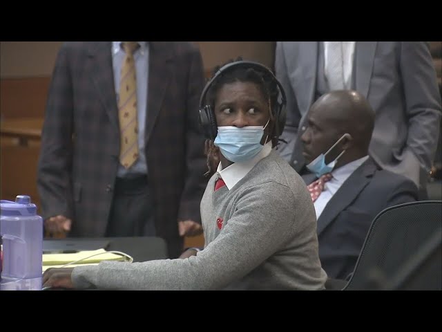 Watch: Video shows arrest of people screaming during Young Slime Life trial