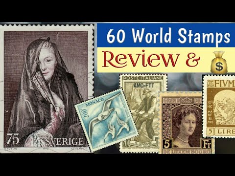 Rare Valuable Stamps From Sweden To Lebanon | World Philatelic Review & Value