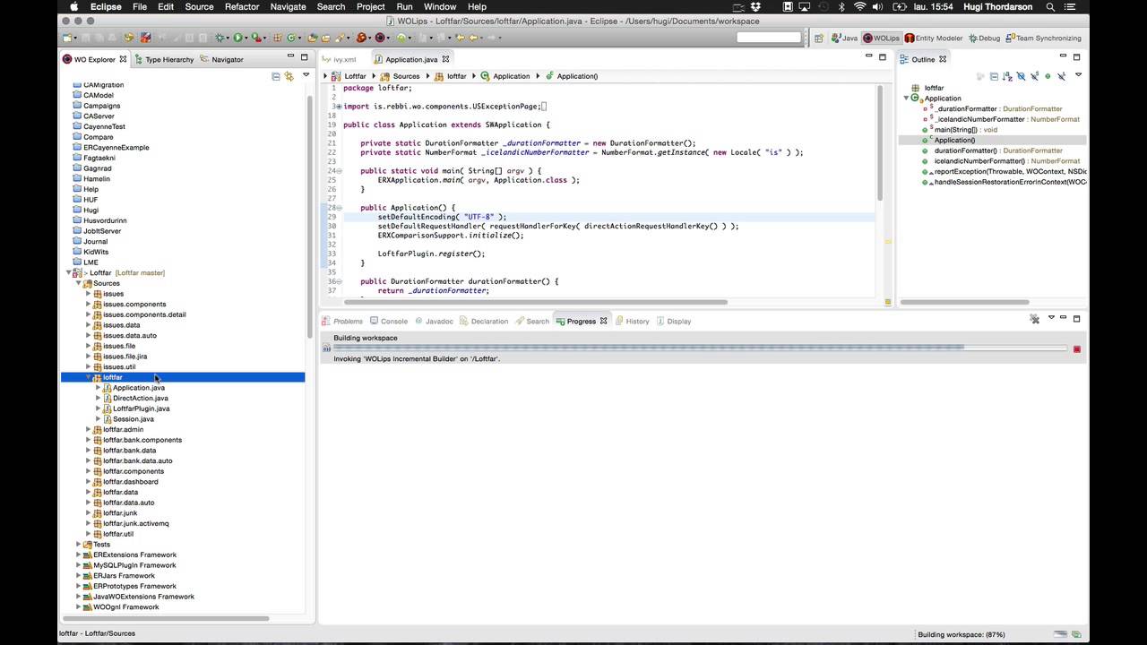 Using Apache Ivy to manage dependencies in WebObjects