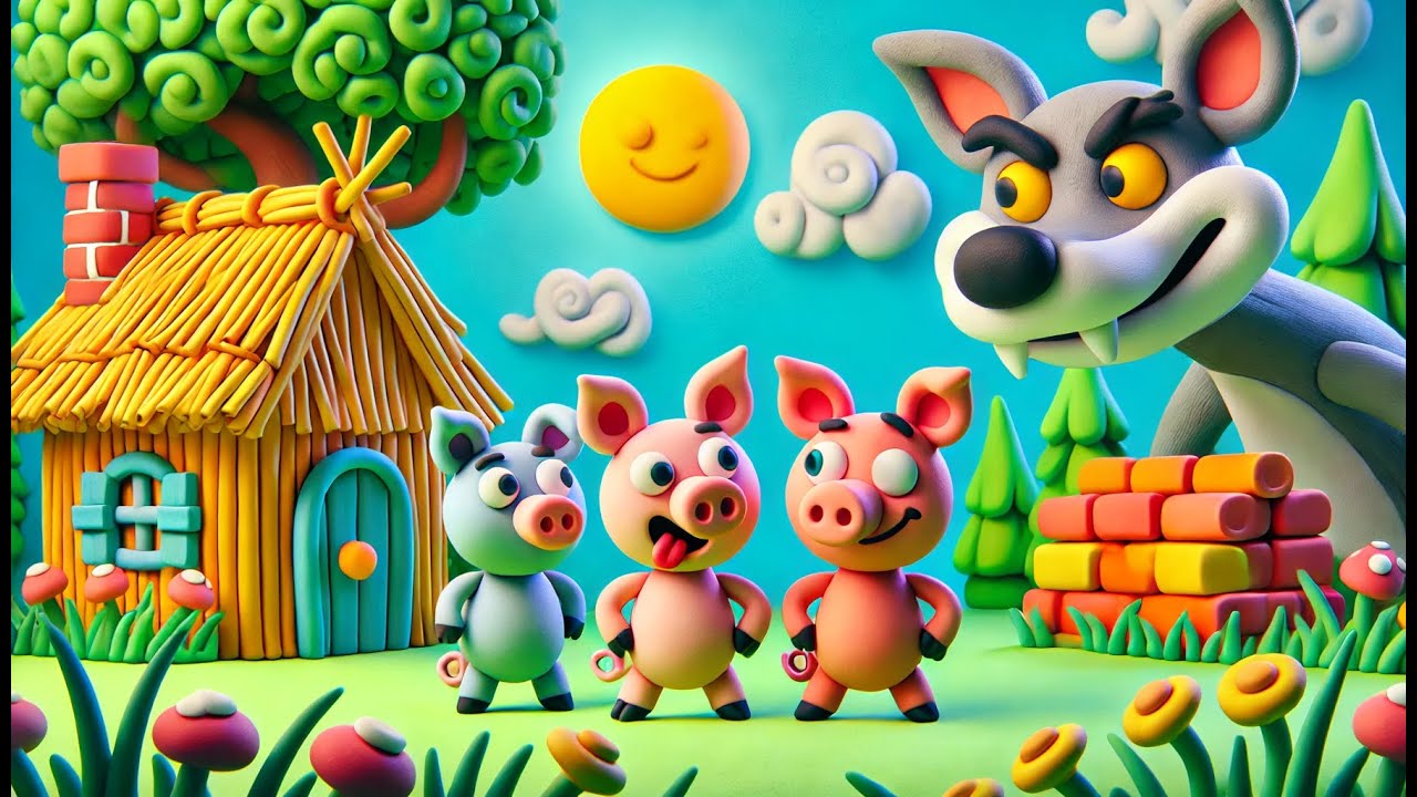 The Three Little Pigs / Los Tres Cerditos | Bilingual Story for Kids | Cuento Bilingüe para Niños