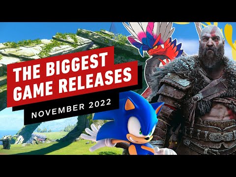 The Biggest Game Releases of November 2022