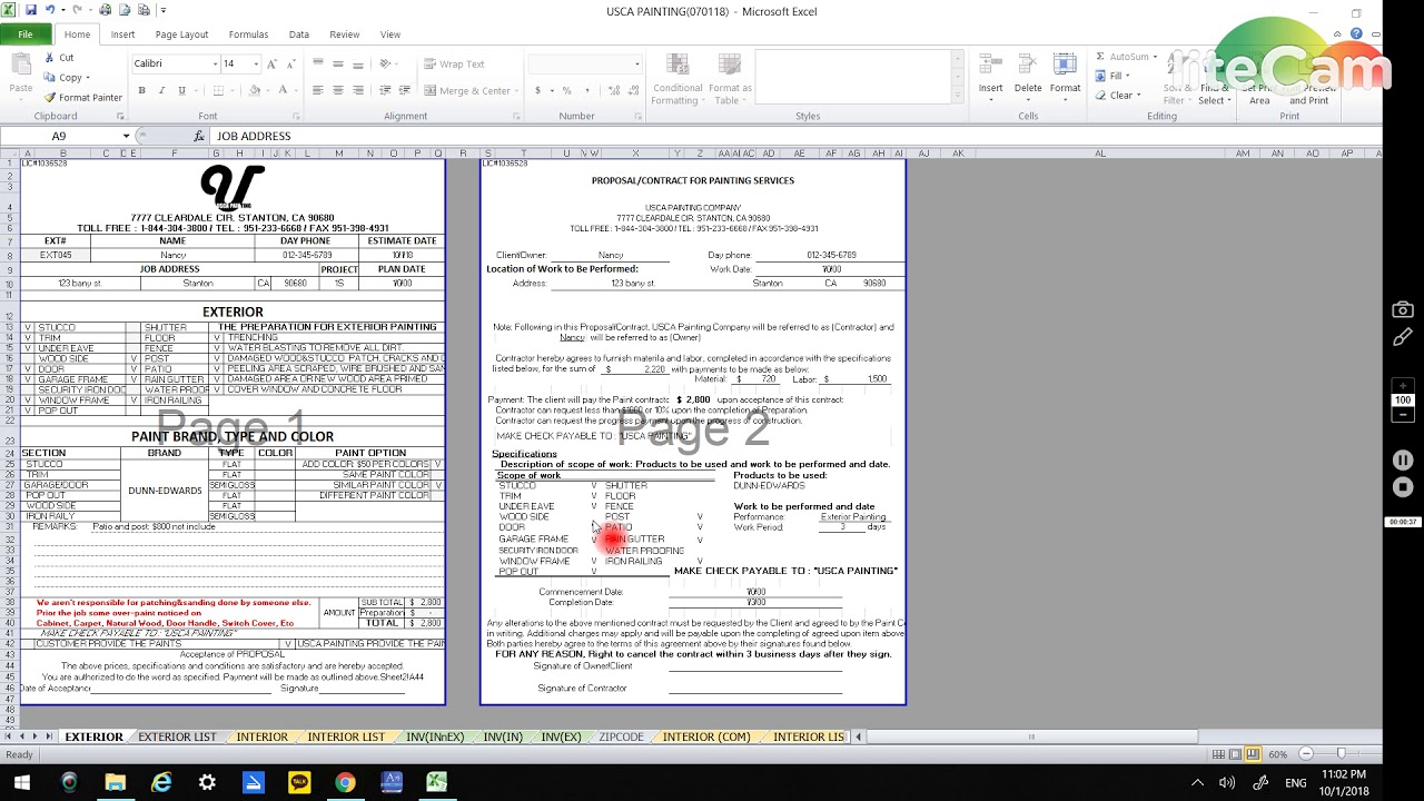 USCA PROGRAM HOW TO USE EXTERIOR 2