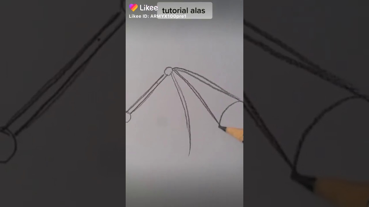 cómo dibujar alas