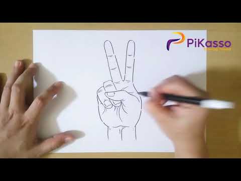 How to Draw A Peace Sign Step by Step – I'm Youtuber – Follow my videos ...
