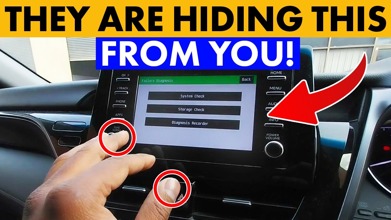 The HIDDEN Toyota Menu That Unlocks 20+ Secret Functions