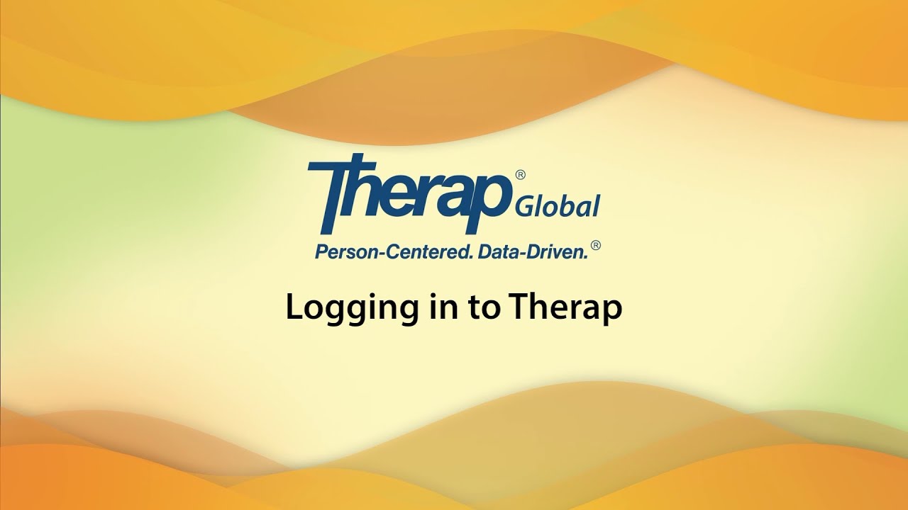 Login to Therap