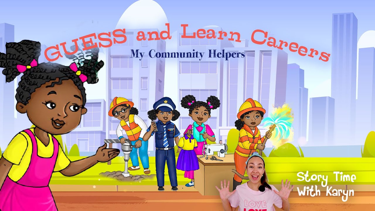 My Community Helpers |  Animated Kids Book Read Aloud + Educational Discussion