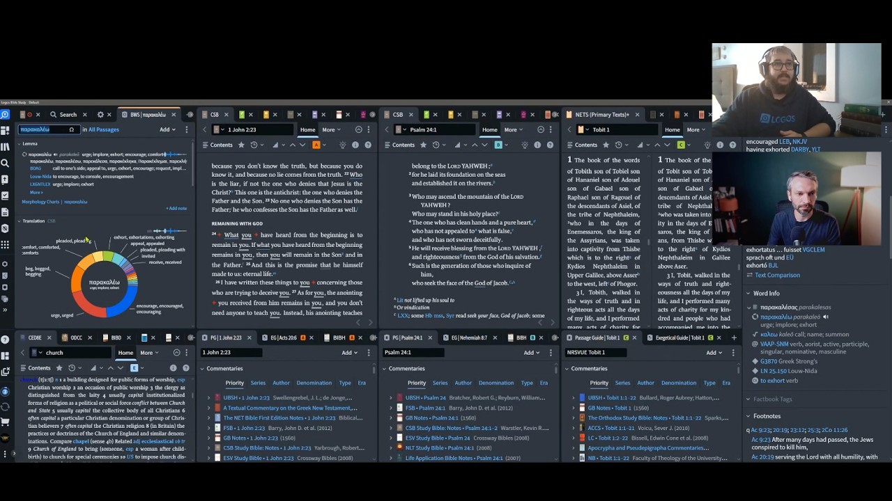 Logos Bible Software for Sermon Prep, Study, and E-Ink Reading | Interview with Eric Couture