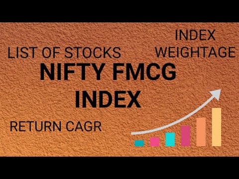 Nifty FMCG index Stocks | Company Weightage | List of Companies | Historical return Chart