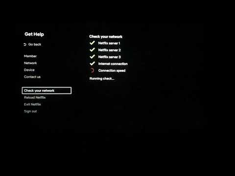 Sky Q Netflix Network Check and Speedtest