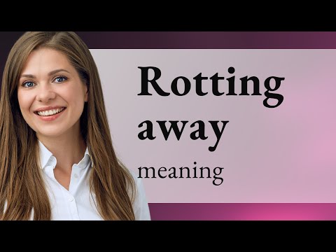 Understanding "Rotting Away" in English