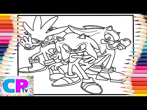 Sonic/Silver and Shadow/Sonic Coloring Pages/@coloringpagestv