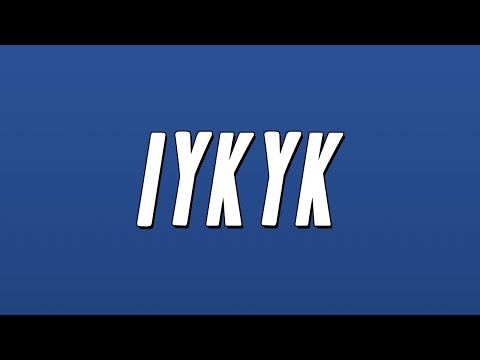 B-Lovee - IYKYK (Lyrics)