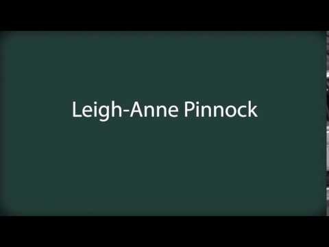 How to pronounce Leigh-Anne Pinnock
