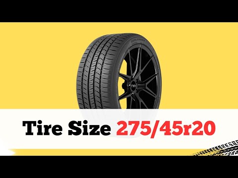 Tire Size 275/45r20 in inches