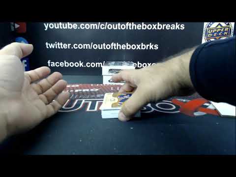 Outoftheboxbreaks Break #5128- 18-19 UD ENGRAINED HOCKEY 5 BOX HALF CASE TEAM BUY #2