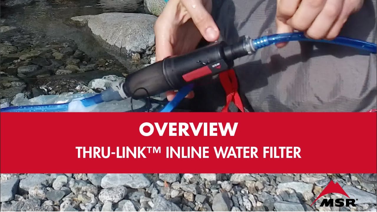 Thru-Link Inline Water Filter For Hydration Systems | MSR – Cascade Designs