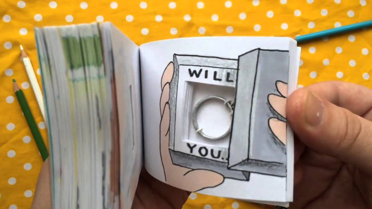A flipping good proposal! Man asks girlfriend to marry him using ...
