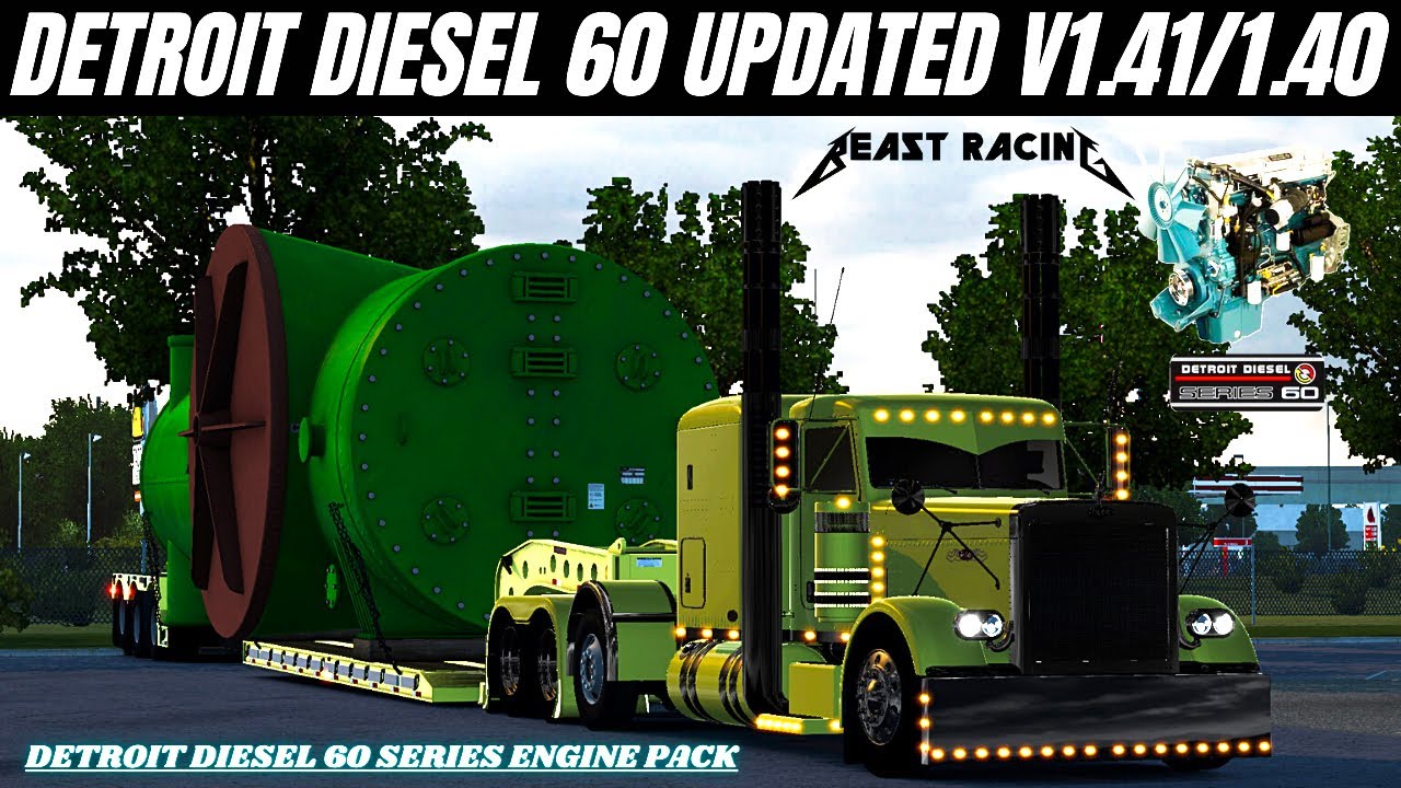 VIP DETROIT DIESEL 60 SERIES ENGINE PACK [ATS 1.39] 1.2 - ATS