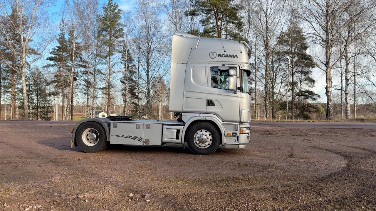 Dragbil Scania R114LA 4X2 NA380, Avesta, Klaravik auktioner