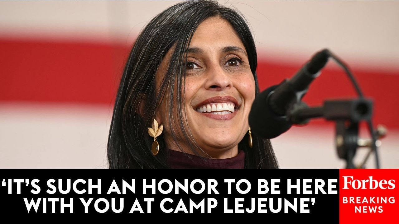 Second Lady Usha Vance Delivers Remarks To Military Members And Their Families At Camp Lejeune