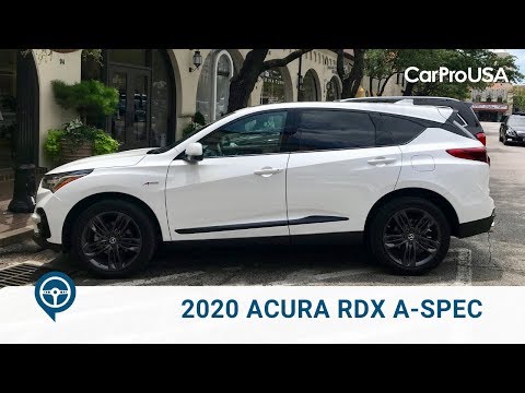 2020 Acura RDX A-Spec SH-AWD Review