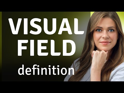 Visual field • what is VISUAL FIELD meaning