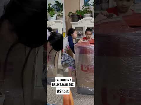 Packing My Balikbayan Box From Canada with Love to Philippines #balikbayanbox #short