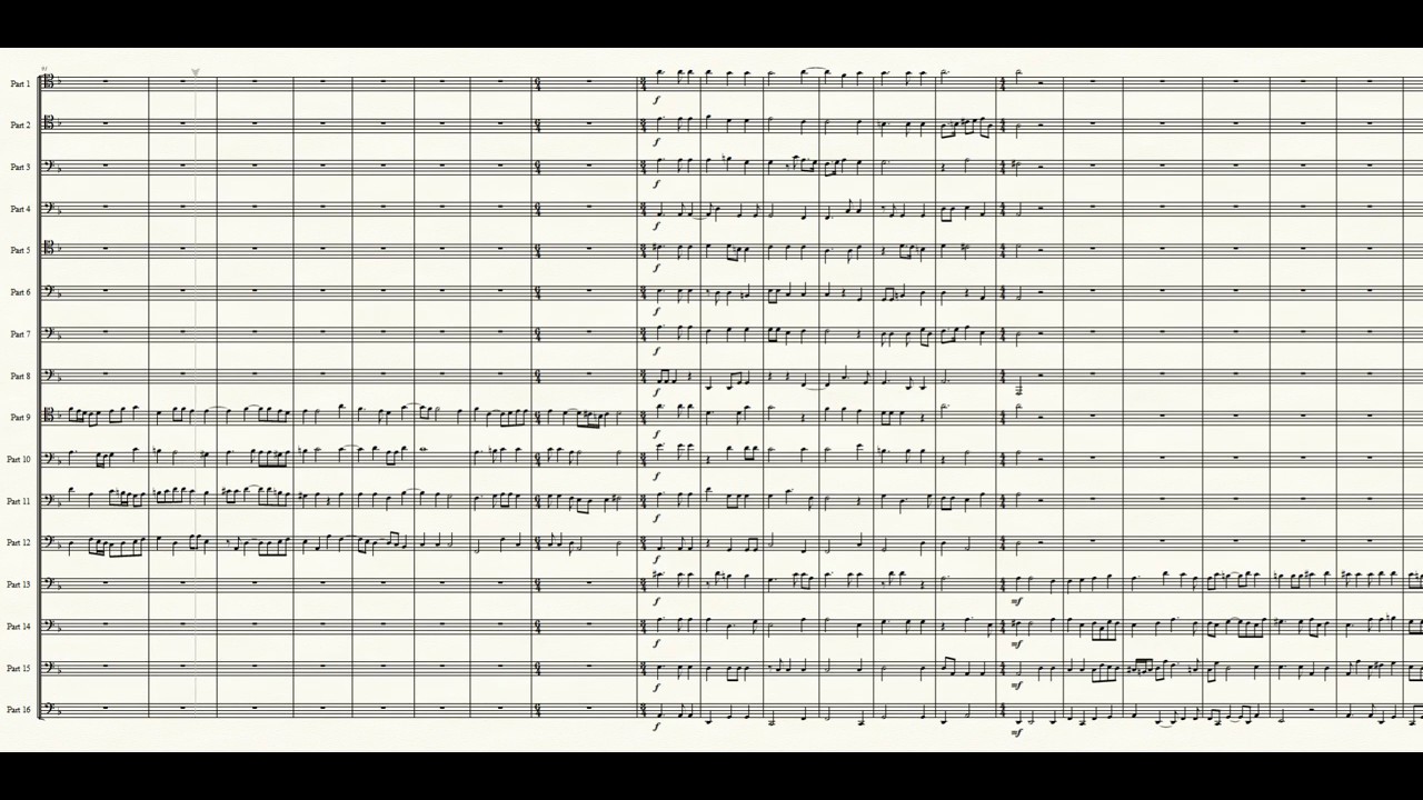 Confitemini Domino - Michael Praetorius for 16 Trombones