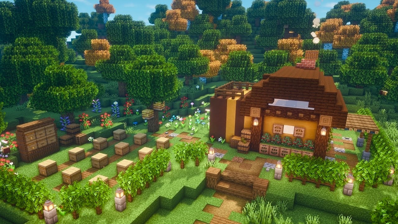 Minecraft | How to Build a Bee House | Tutorial - Minecraft Builders