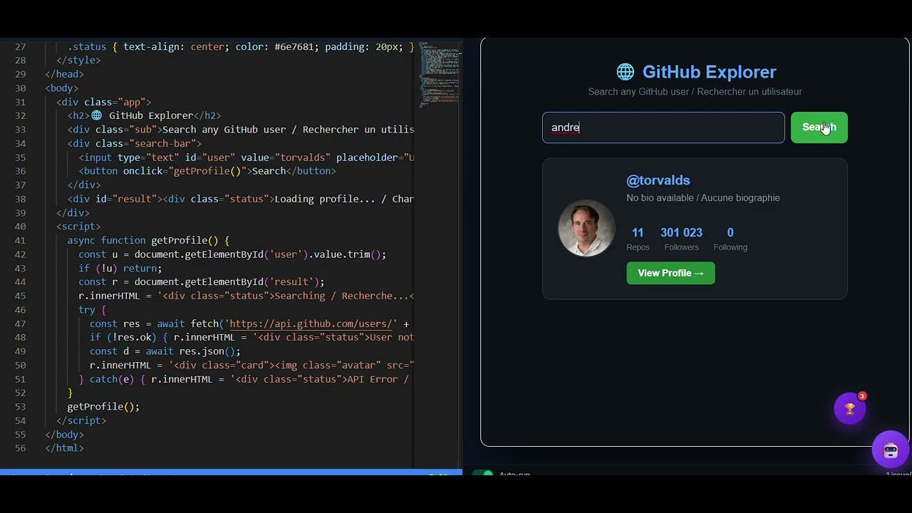 GitHub EXPLORER. Do you have a GitHub account? Ia-codestudio.com 