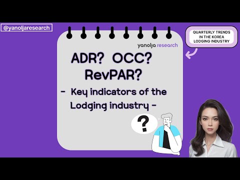 What are ADR, OCC, and RevPAR? Three Key Indicators of the Lodging Industry!