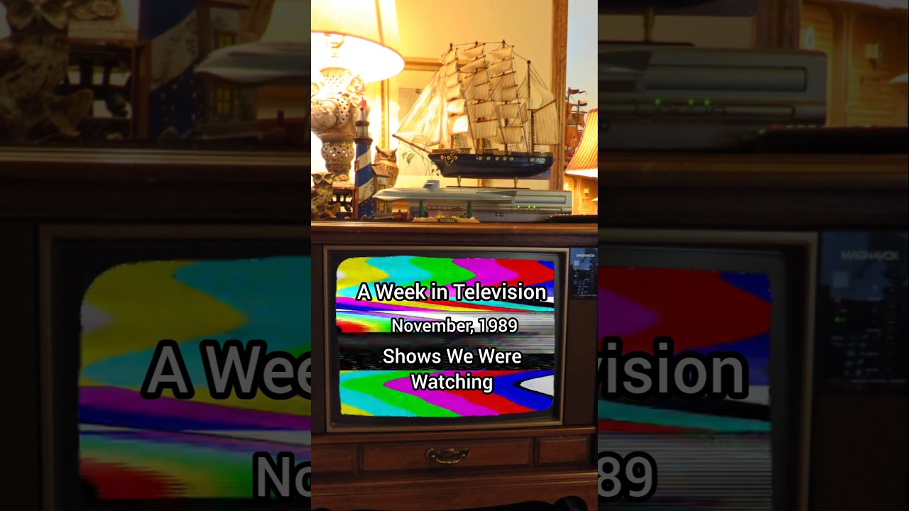 Back in time 37 years to a week in television: November, 1989. How were you watching? Remember?