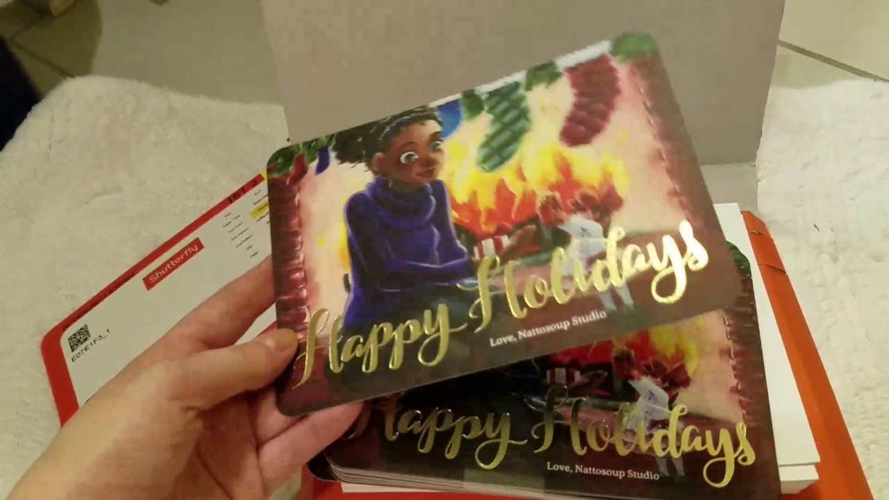 Shutterfly Christmas Card Reveal