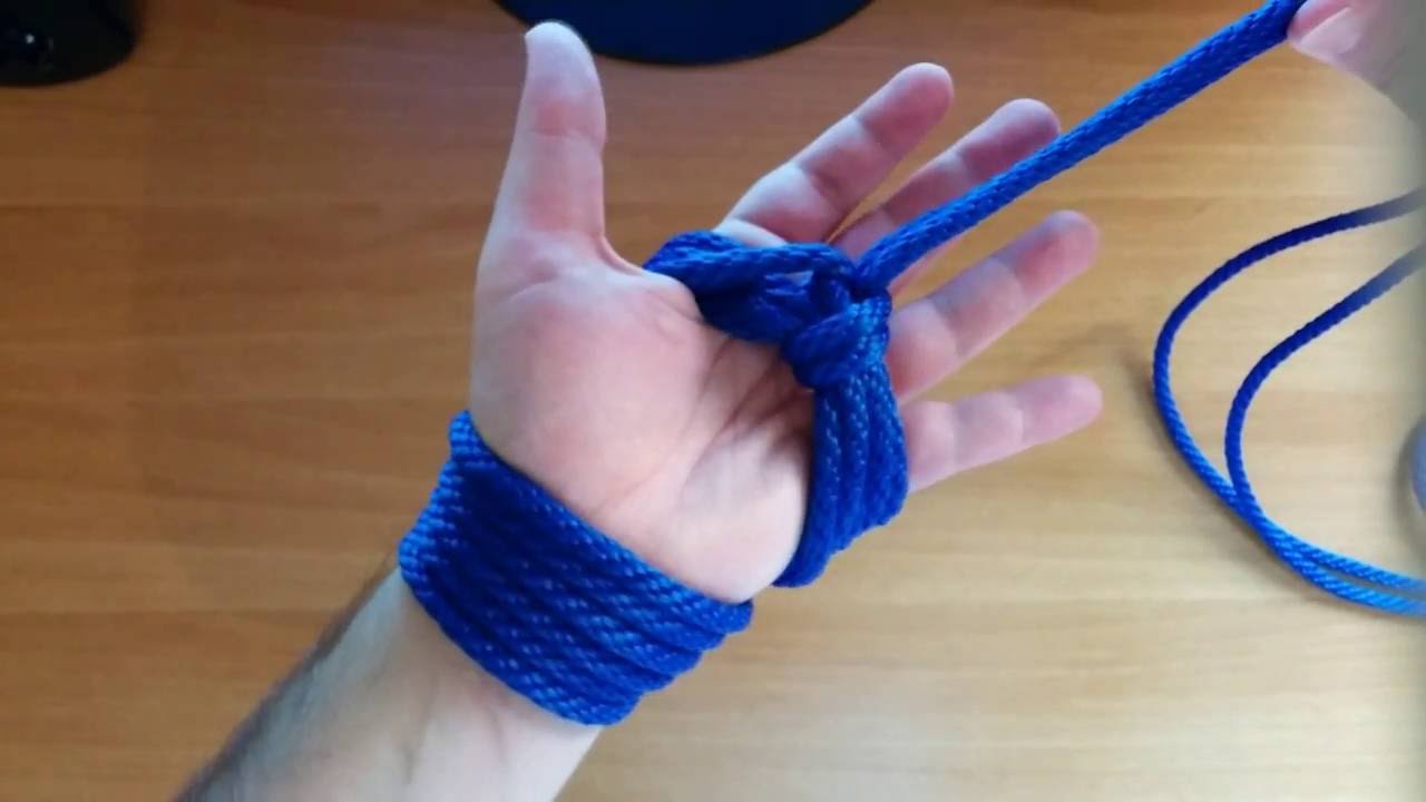 Rope Bondage Tutorial: Hand Cuffs