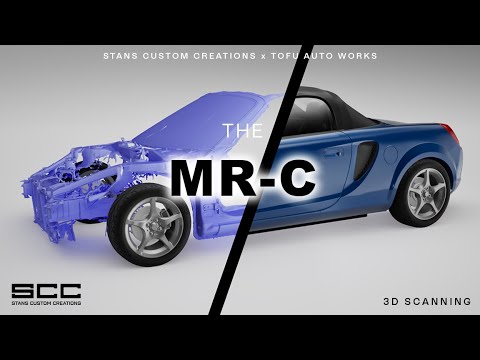 🚗 Toyota MR-S Chassis 3D scan Front section・ STL File for 3D printing・Cults