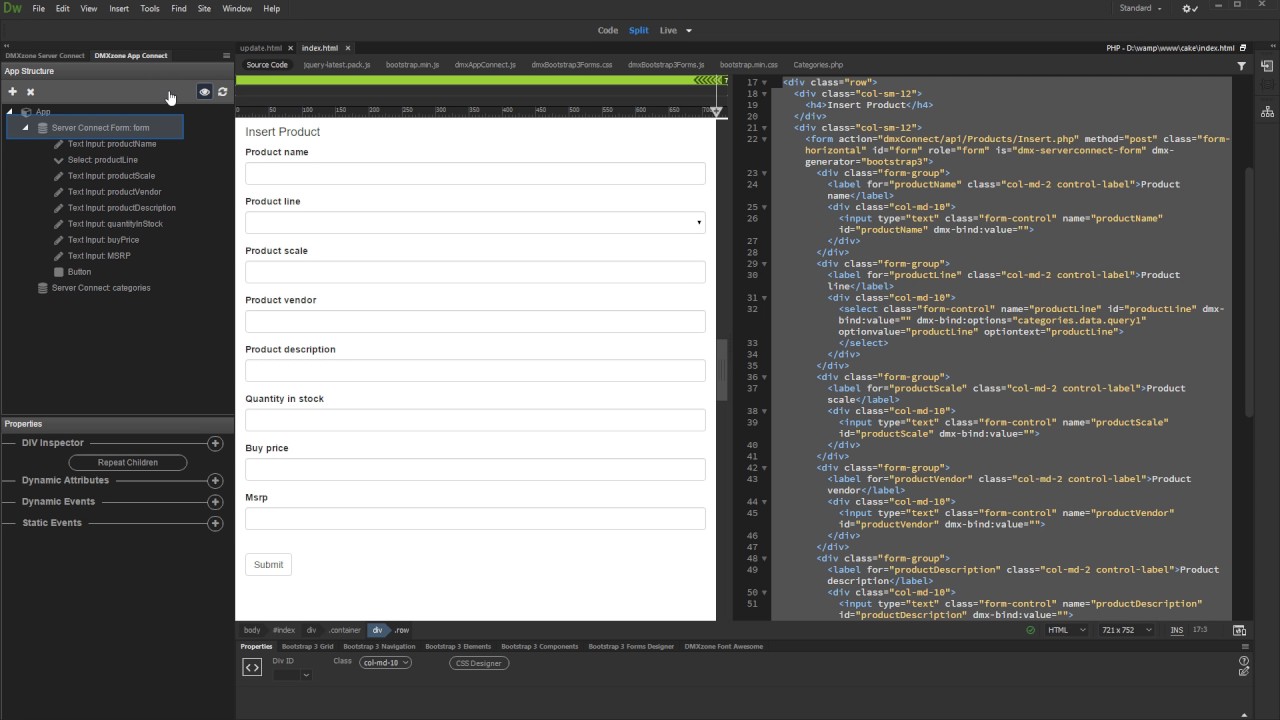 Resetting Dynamic Form on Submit