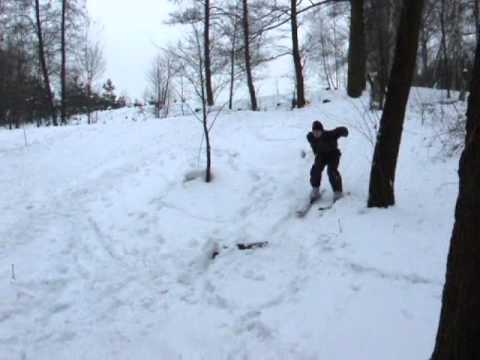 Styl "V" na Race'owych nartach :D
