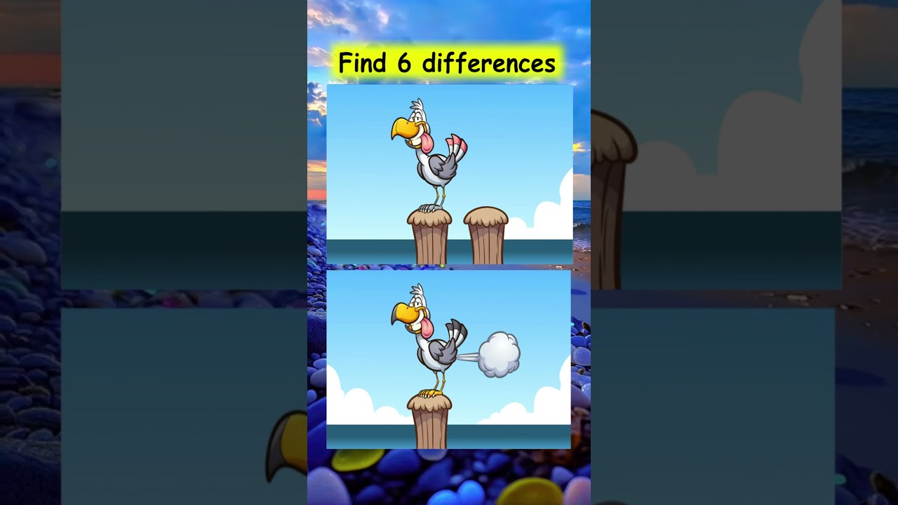 Find 6 differences!