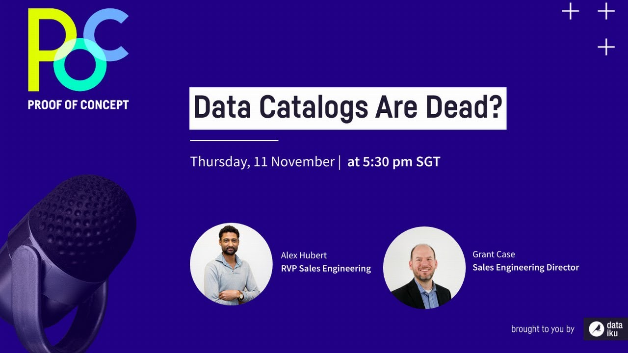 [Proof of Concept] Data Catalogs are dead?