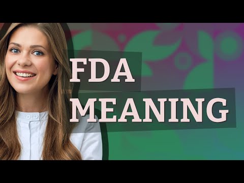 Fda | meaning of Fda