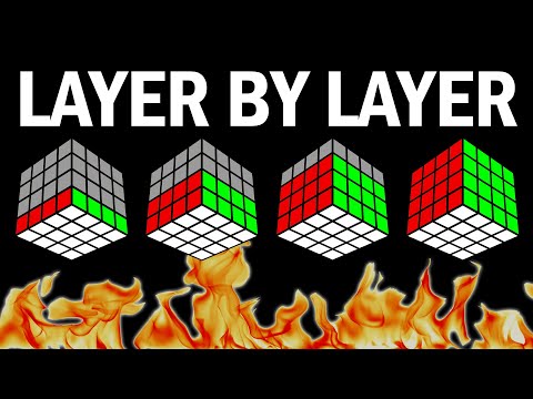 I SOLVED A 4x4 LAYER-BY-LAYER UNDER 1 MINUTE