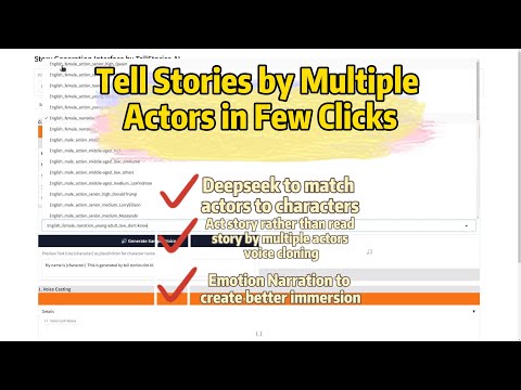 GitHub - c4fun/tell-stories-webui: Dynamic Voice Actor Assignment and ...