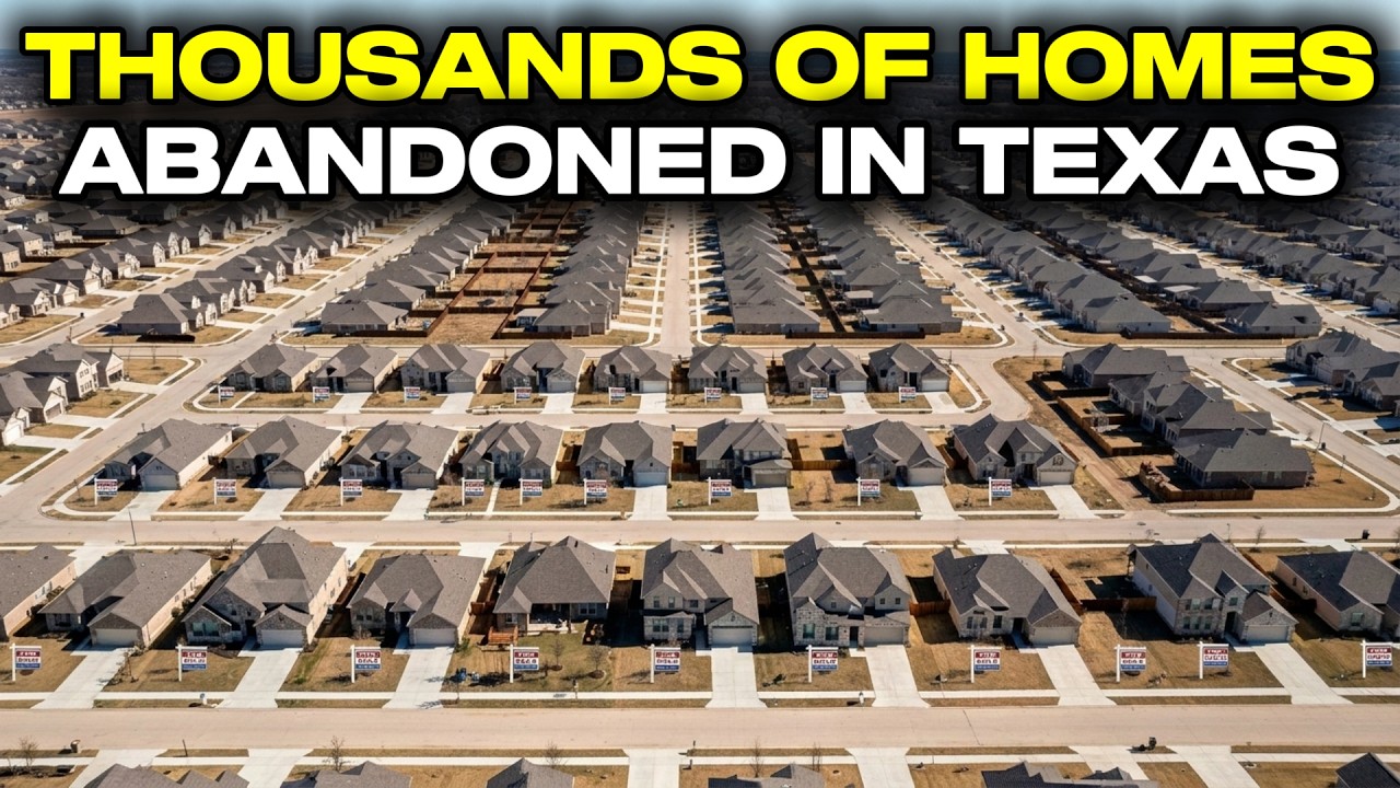 Top 10 Texas Cities Everyone Is Fleeing (Thousands of Brand New Homes Sitting Empty)