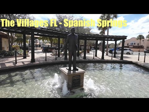 The Villages FL - Walking Spanish Springs town square