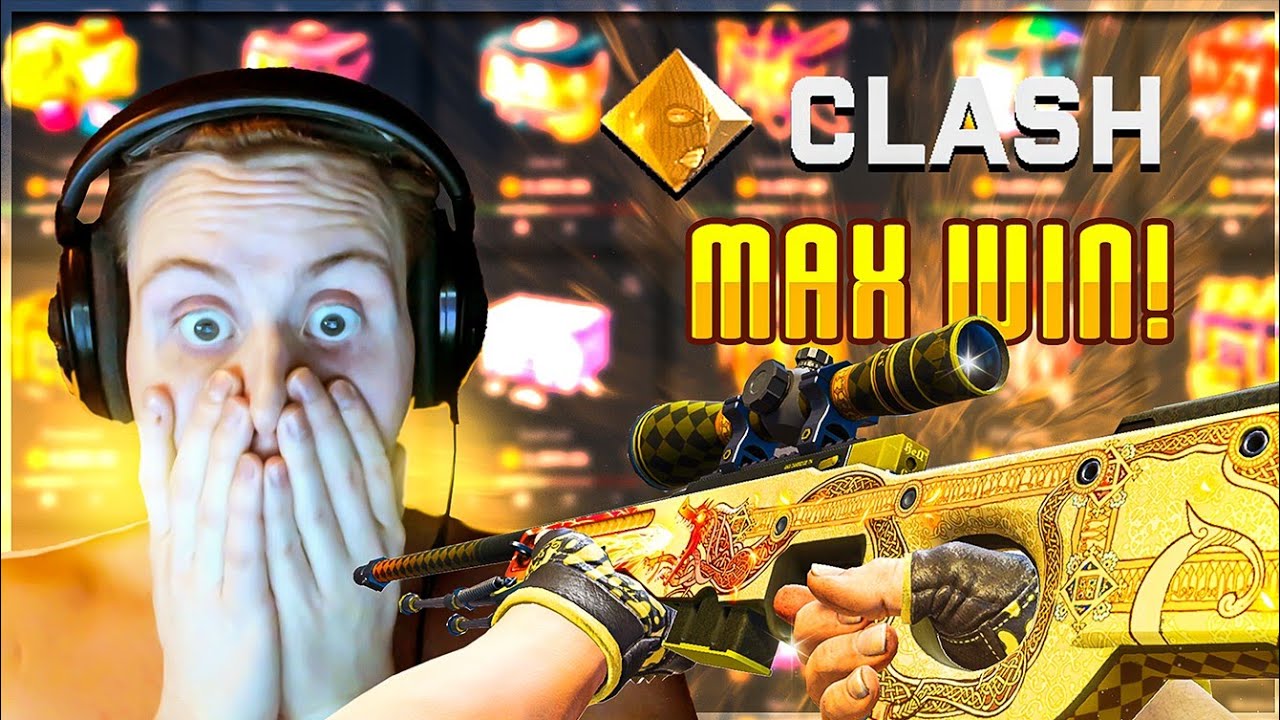 THE AWP DRAGON LORE MAX WIN?!? (Clash)