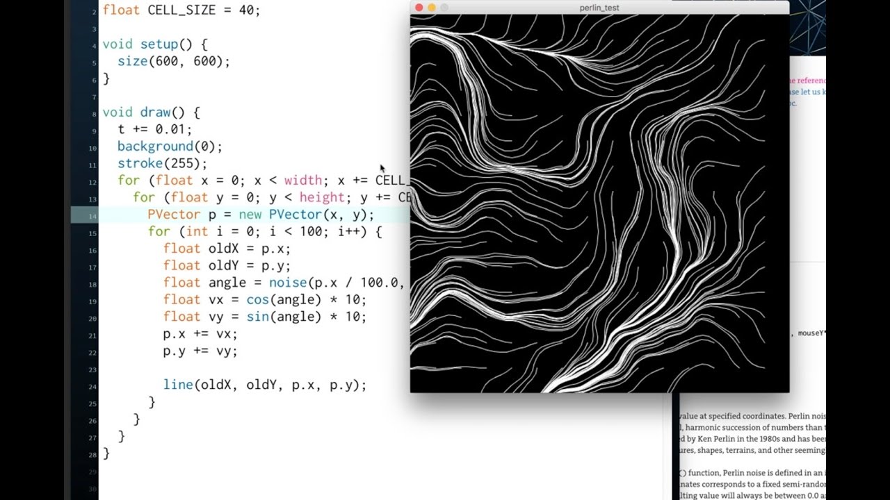 Coding Time-Lapse: Flow Field Experiments