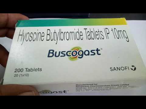 Hyoscine Butylbromide Tablets - Buscogast Tablet Latest Price ...