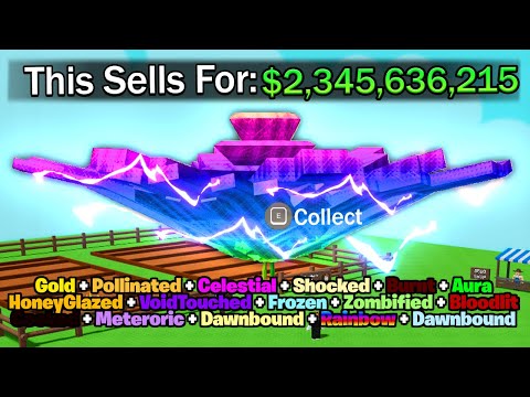 I Grew EVERY MUTATION on the Suncoil, To Become the RICHEST player In Grow A Garden..